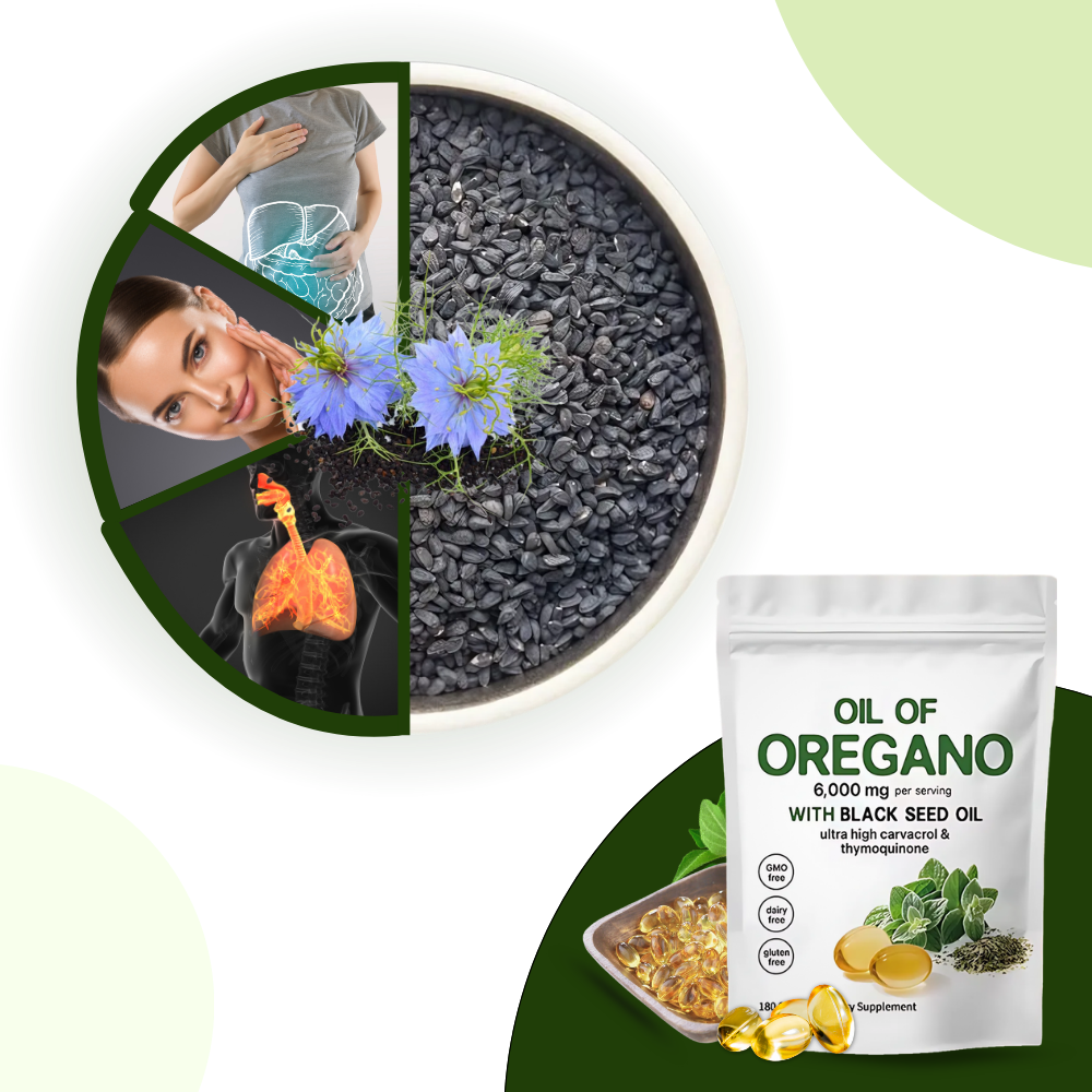 Huile d'origan en capsules | Supplément d'origan | Gellules d'huile d ...