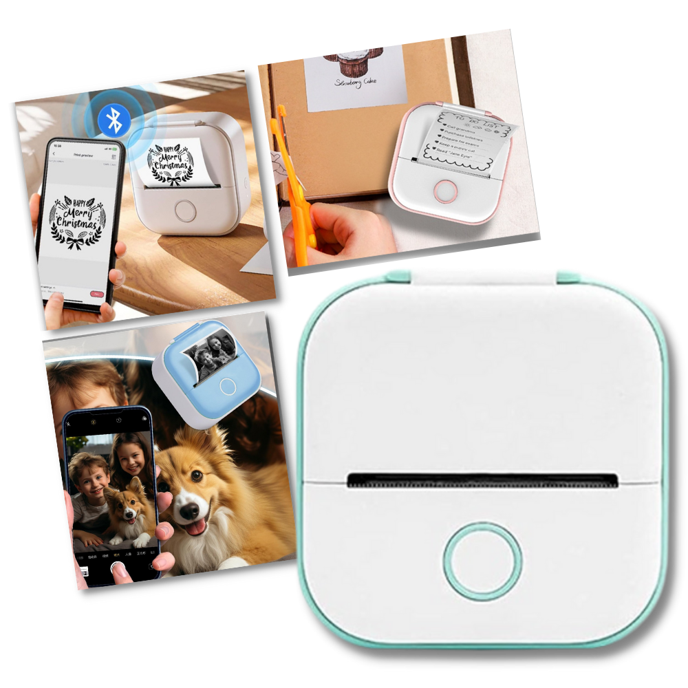 Imprimante Phomemo | Imprimante de stickers sans encre | Imprimante ...
